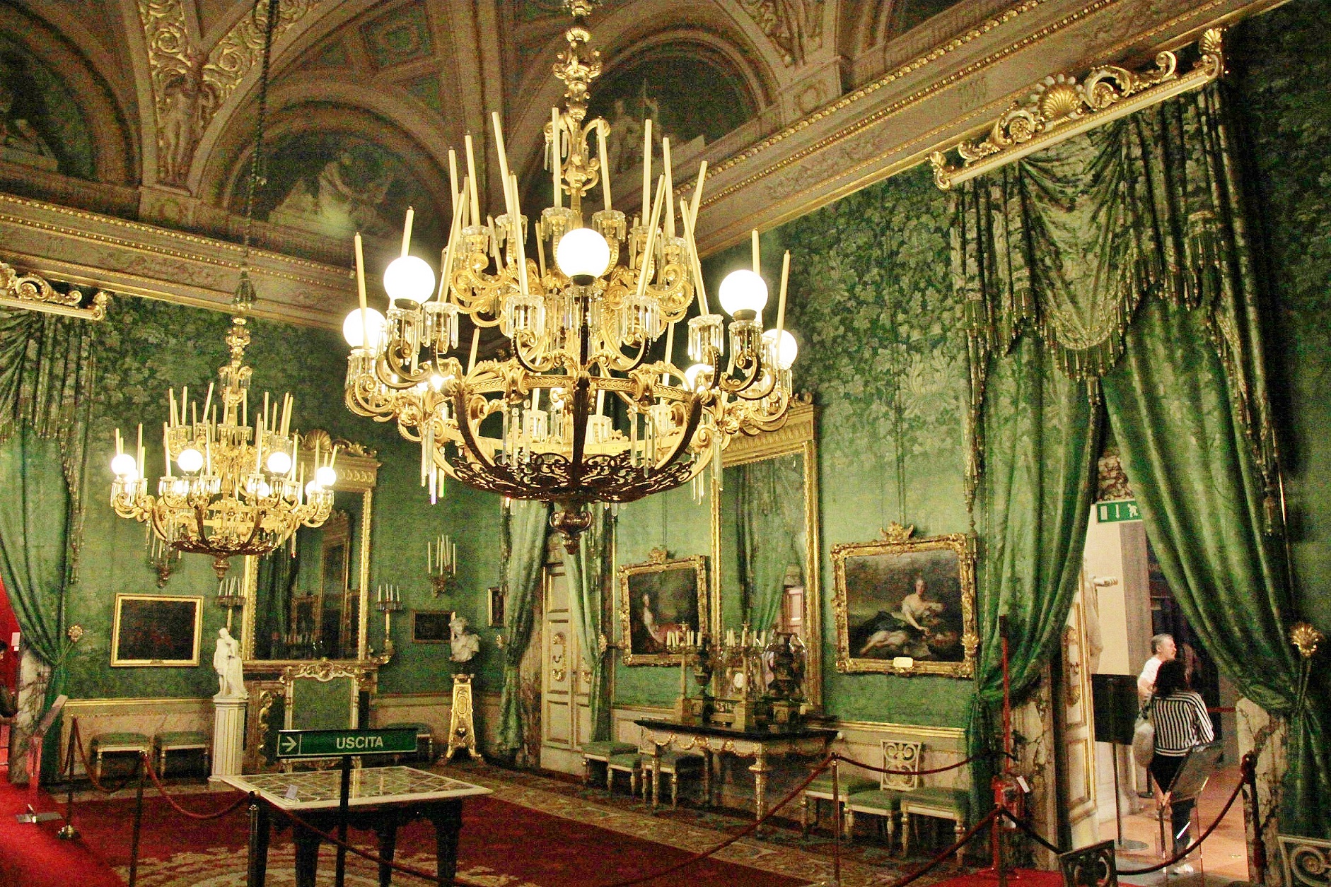 Foto: Interior del palacio Pitti - Florencia (Tuscany), Italia