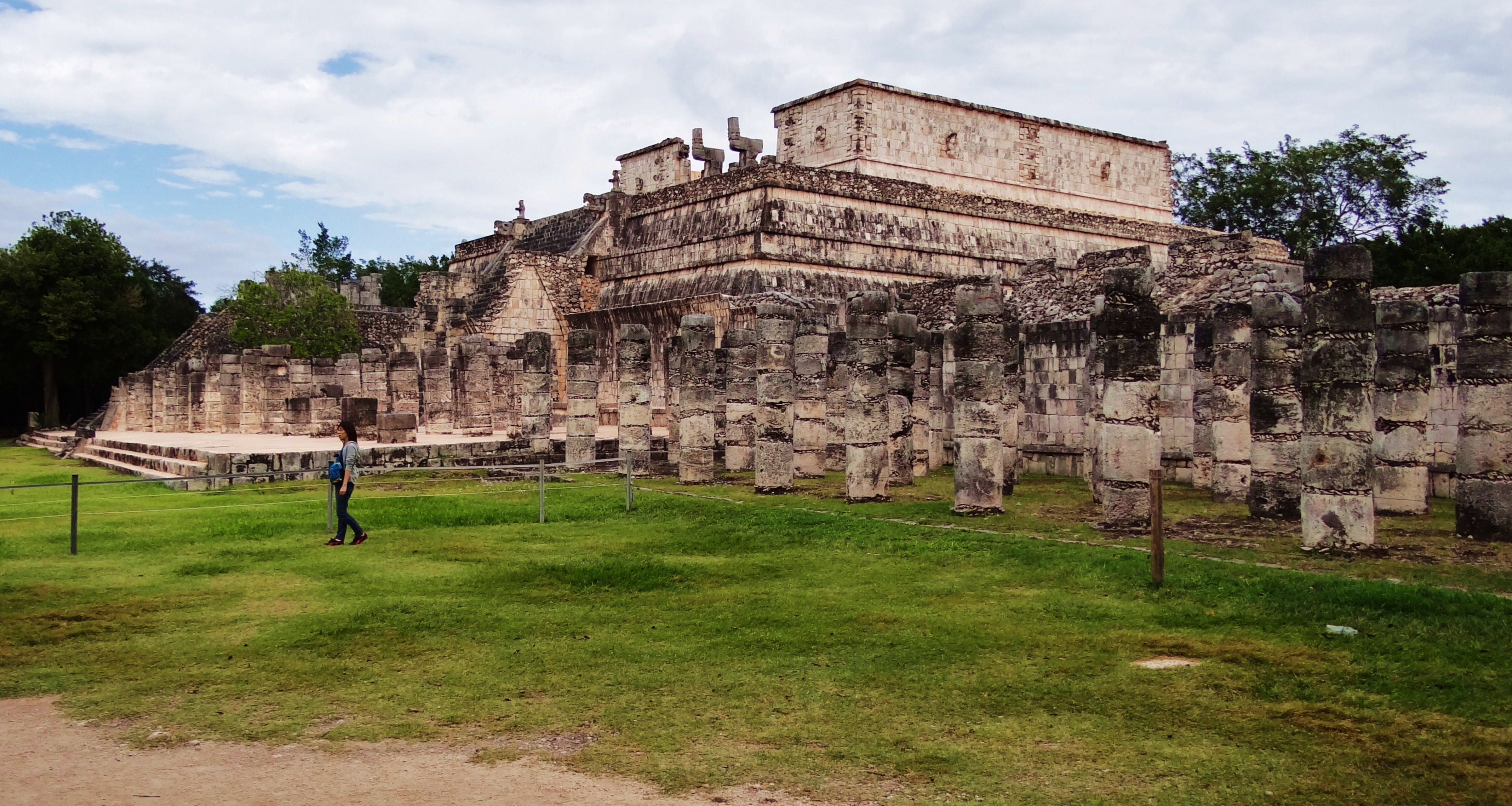 Foto: Templos de los Guerreros y de las Mil Columnas - Tinum (Yucatán ...
